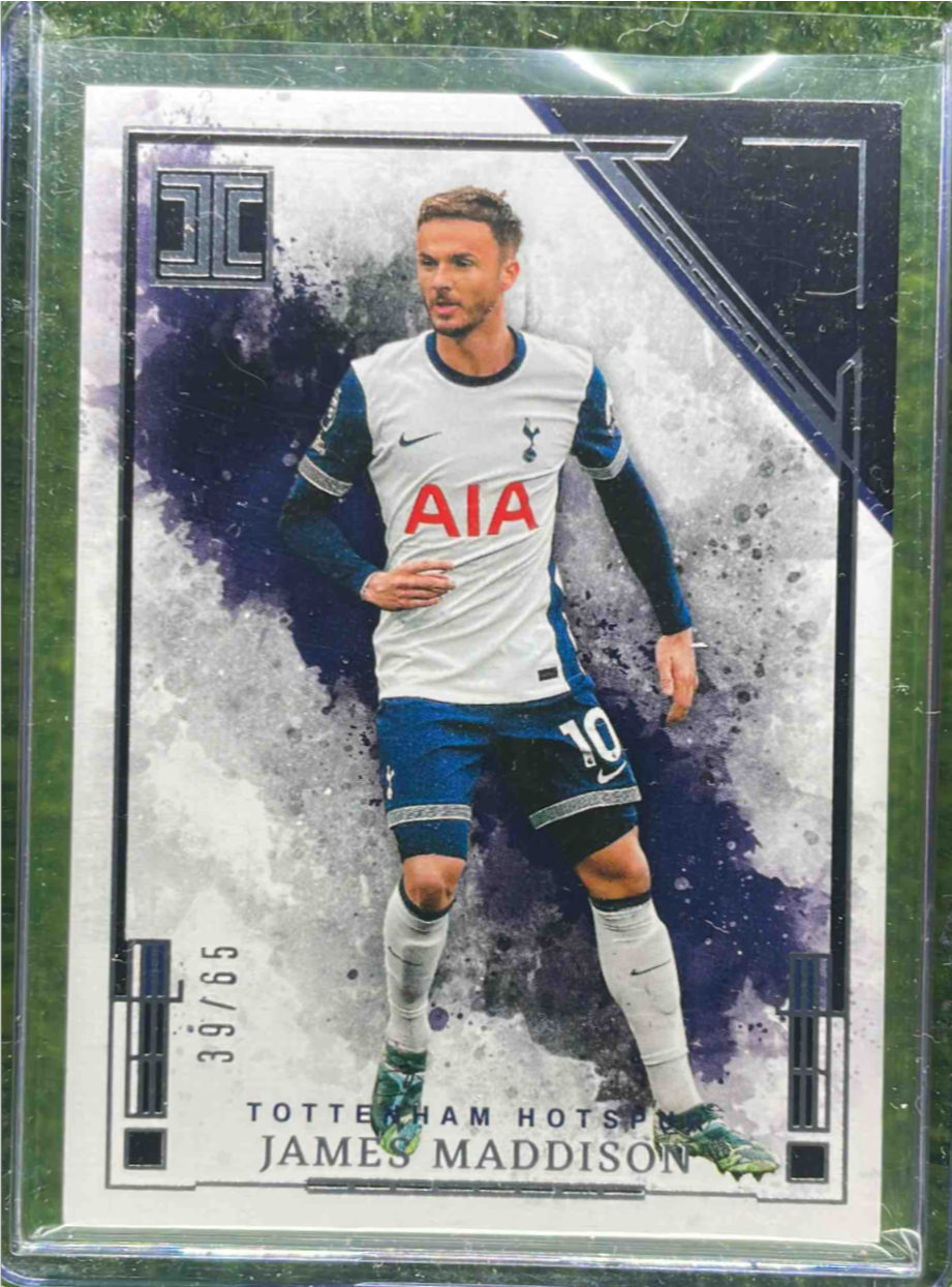 James Maddison 2024 Impeccable Premier League #58 Base /65 Price Guide ...