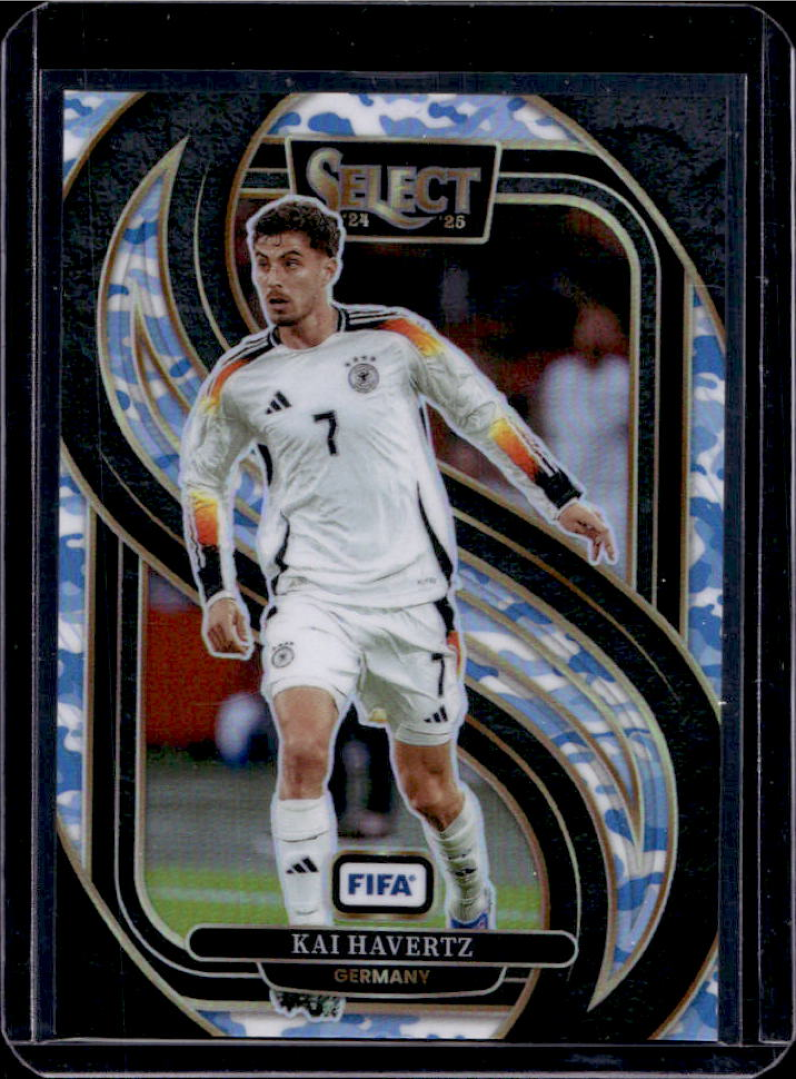 Kai Havertz 2024 Select FIFA #179 Mezzanine Winter Camo /30 Price Guide ...