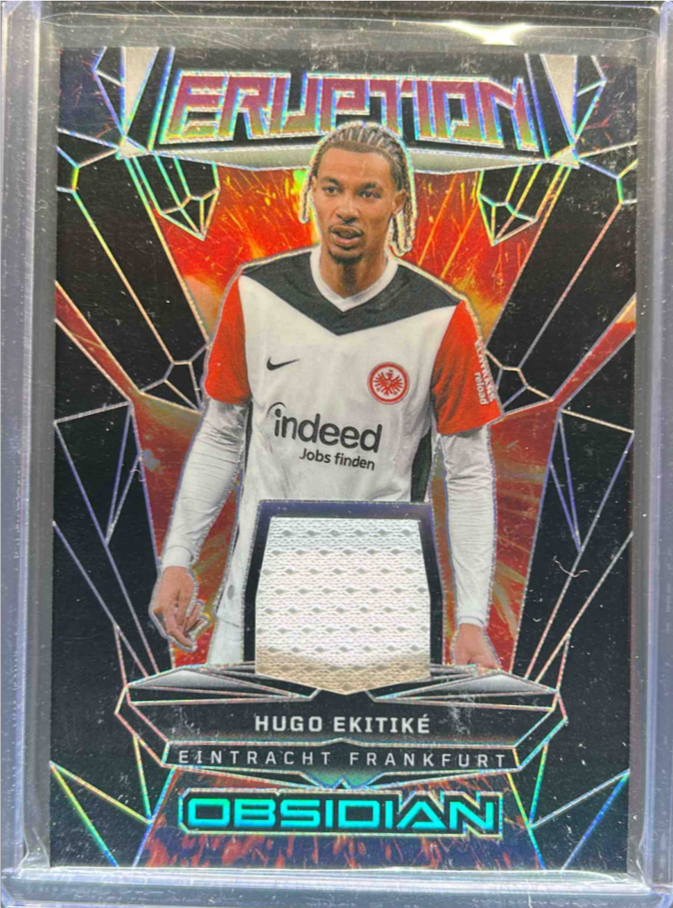 Hugo Ekitike 2024 Obsidian #ER-HE Eruption /125 Price Guide - Sports ...