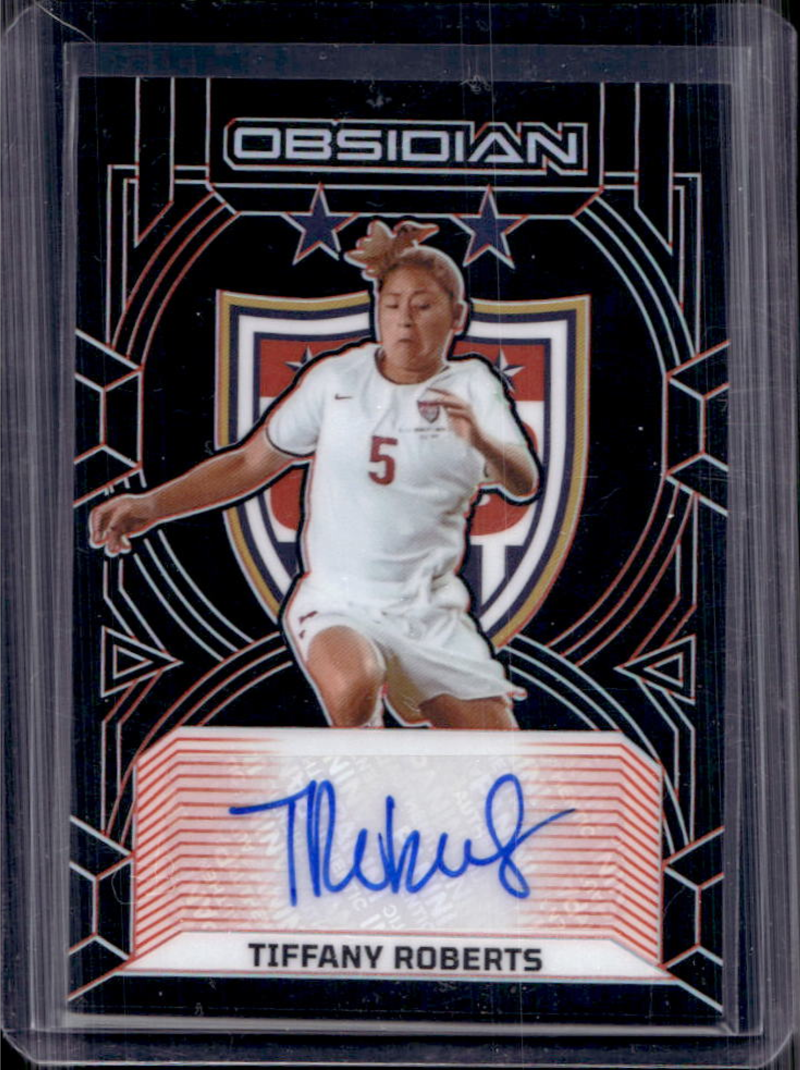 Tiffany Roberts 2024 Obsidian #99-TR USWNT Class of 99 - Electric Etch ...