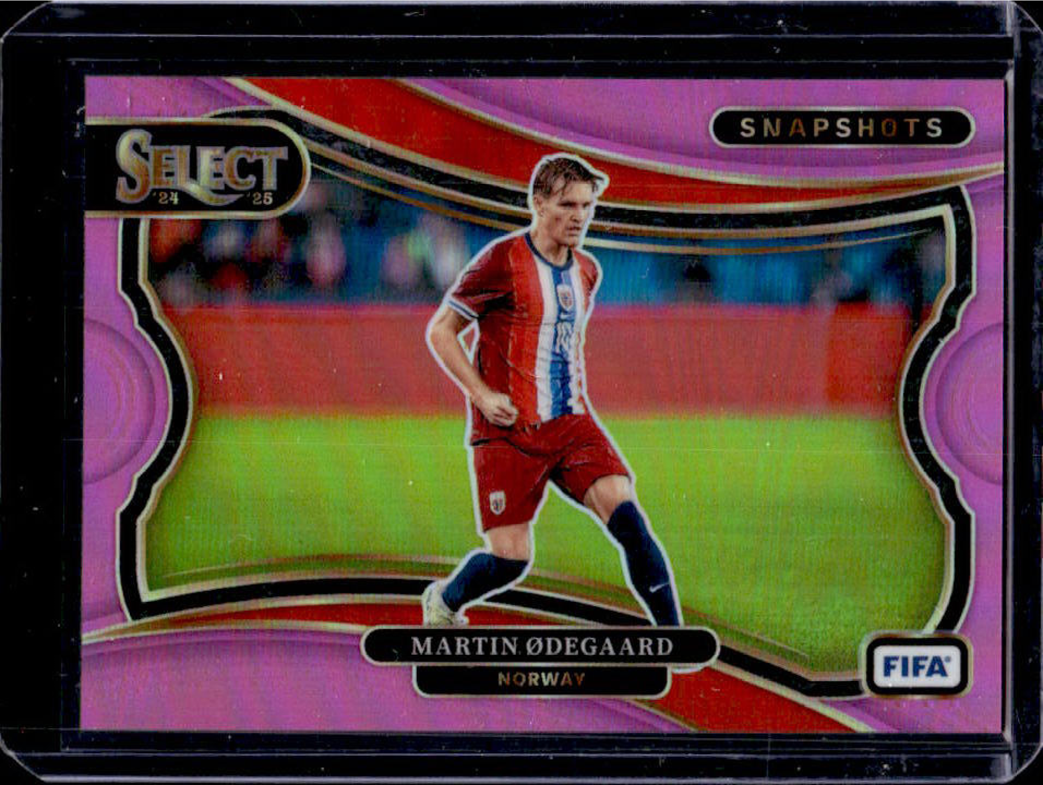 Martin Odegaard 2024 Select FIFA #24 Snapshots Pink /25 Price Guide ...