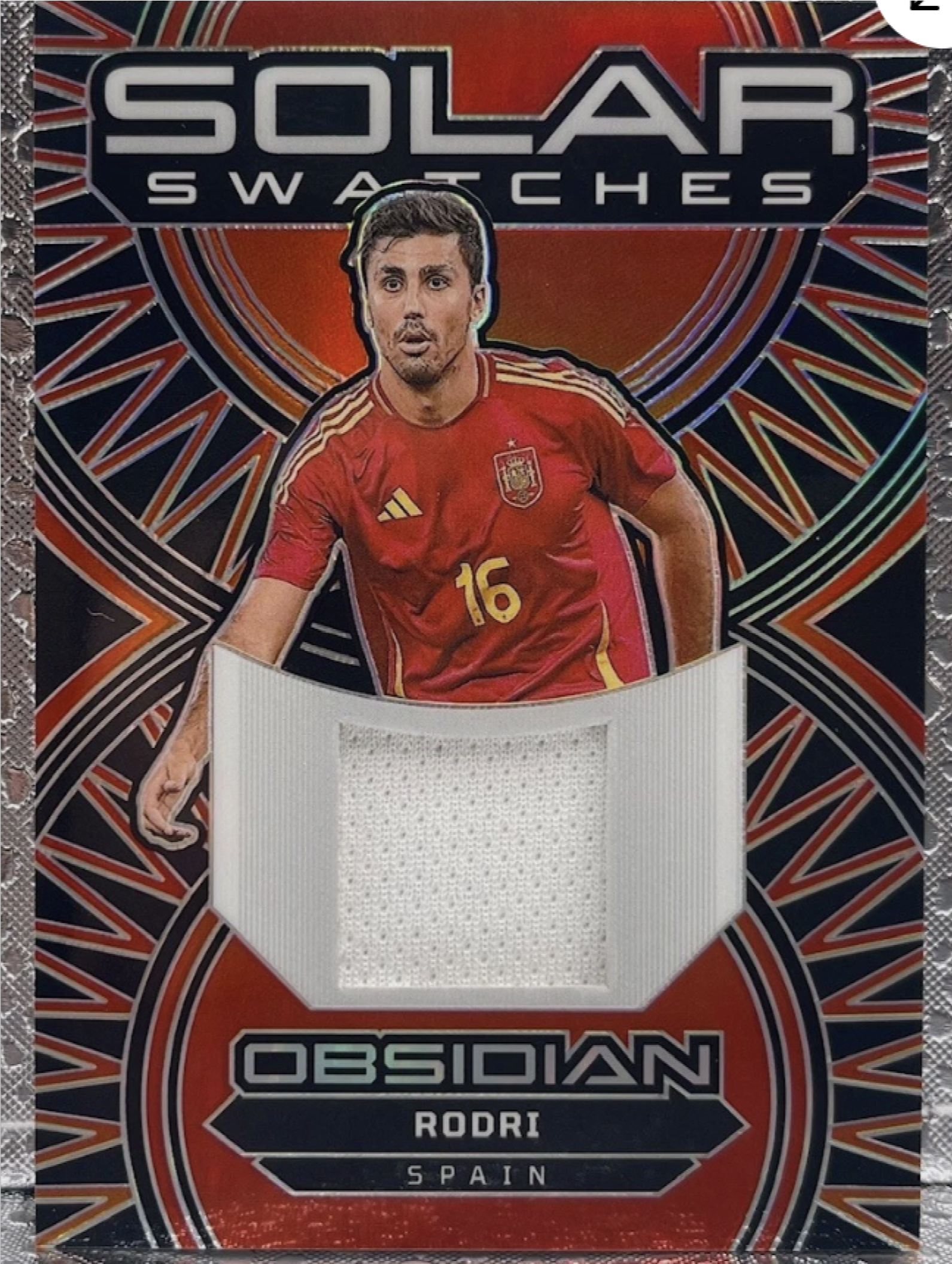Rodri 2024 Obsidian #SS-R Solar Swatches /199 Price Guide - Sports Card ...