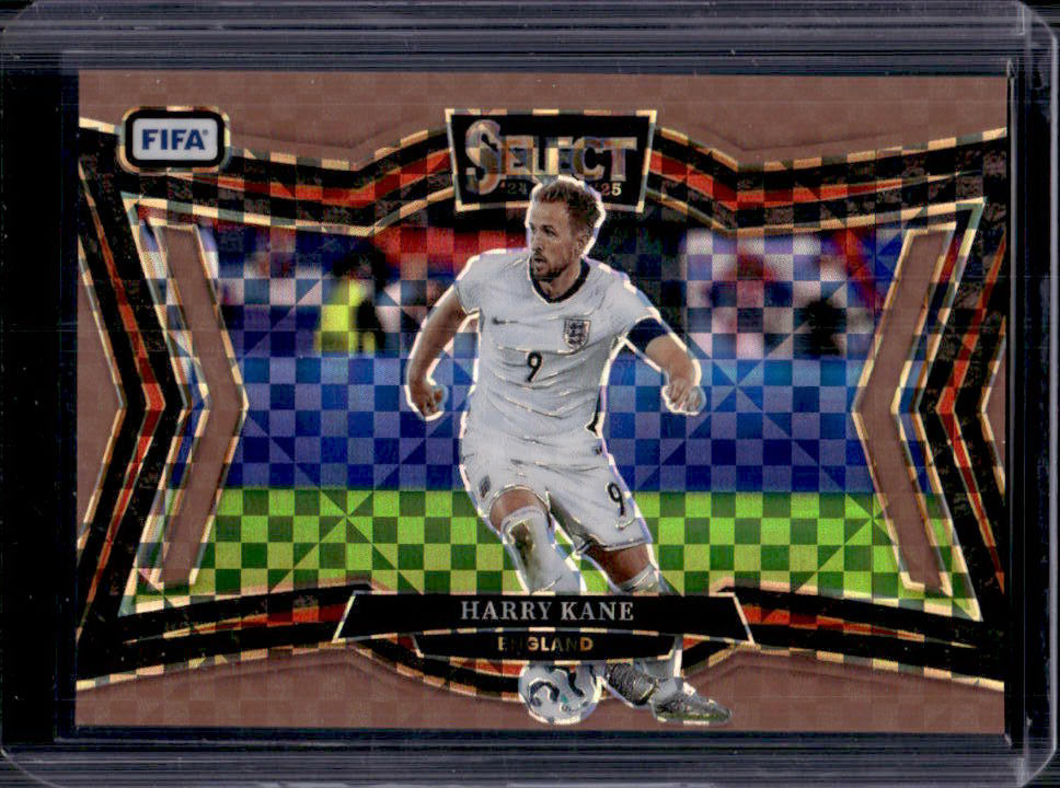 Harry Kane 2024 Select FIFA #210 Field Level Bronze Checker /75 Price ...