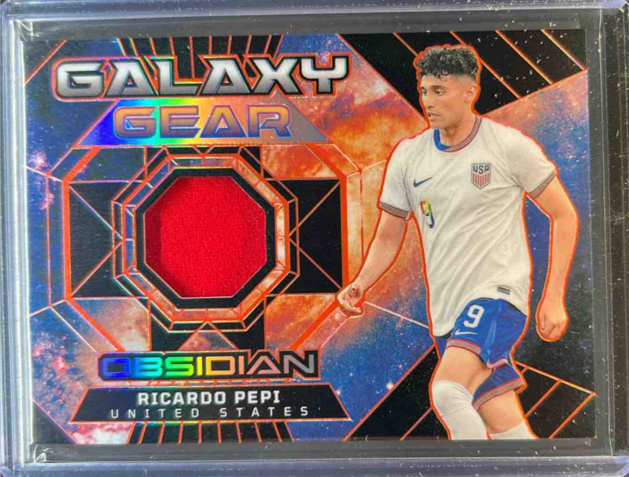 Ricardo Pepi 2024 Obsidian #GG-RP Galaxy Gear - Electric Etch Orange /99 Price Guide - Sports ...