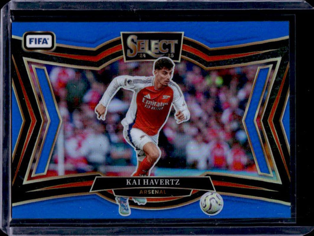 Kai Havertz 2024 Select FIFA #240 Field Level Blue Price Guide - Sports ...