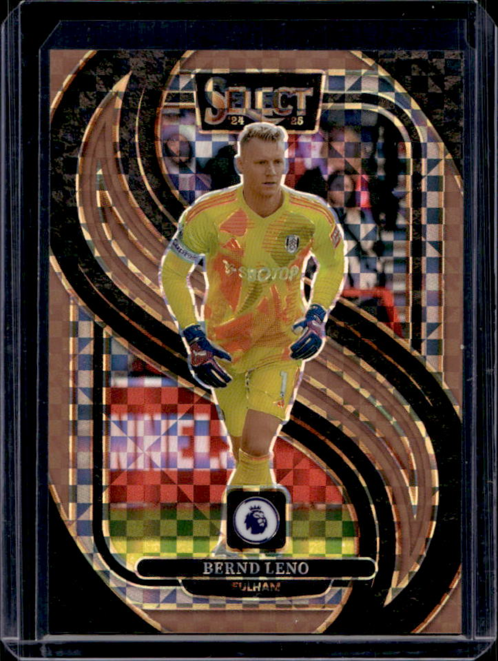 Bernd Leno 2024 Select Premier League #125 Mezzanine Bronze Checker ...