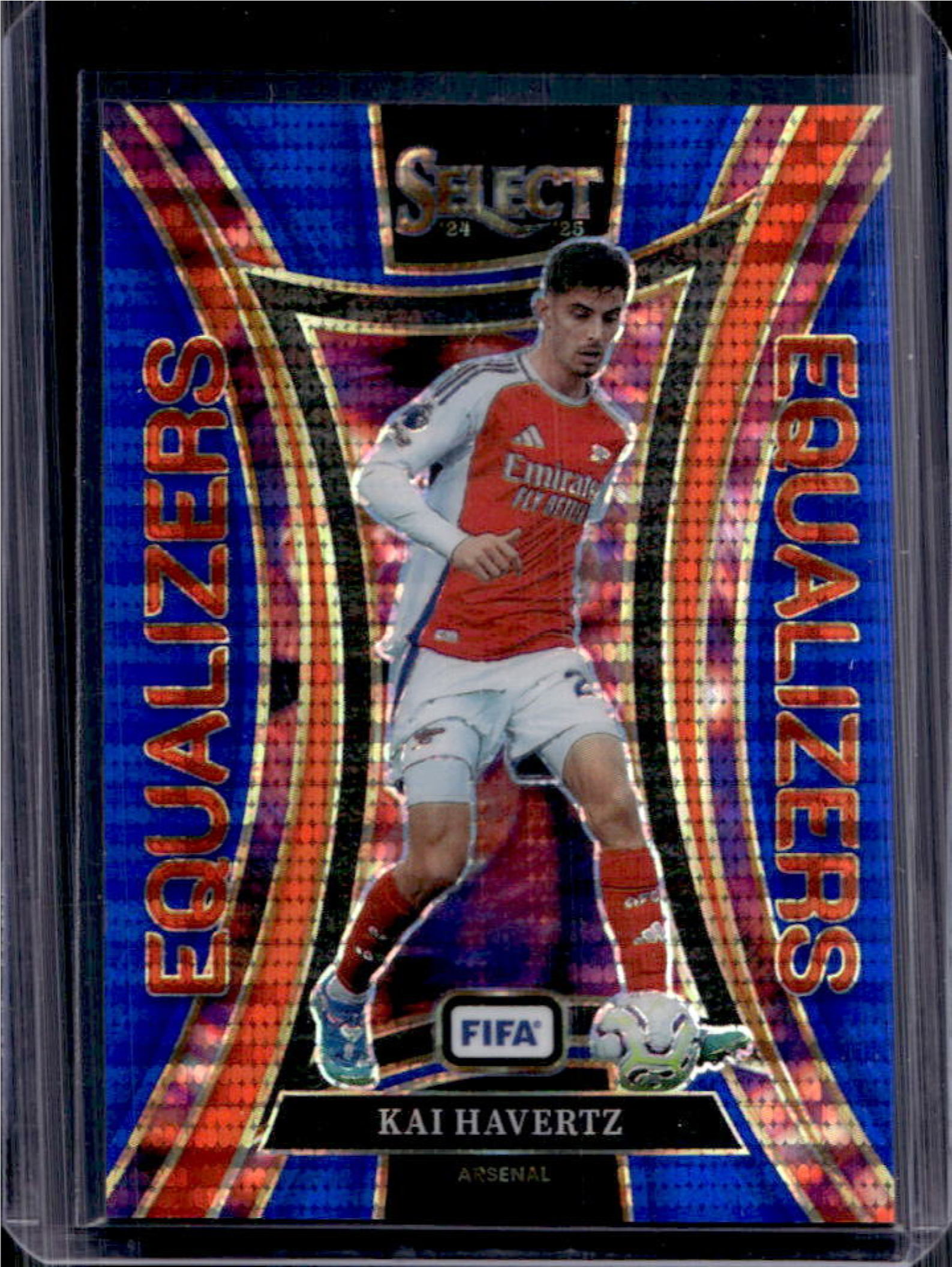 Kai Havertz 2024 Select FIFA #19 Equalizers Blue Pulsar Price Guide ...