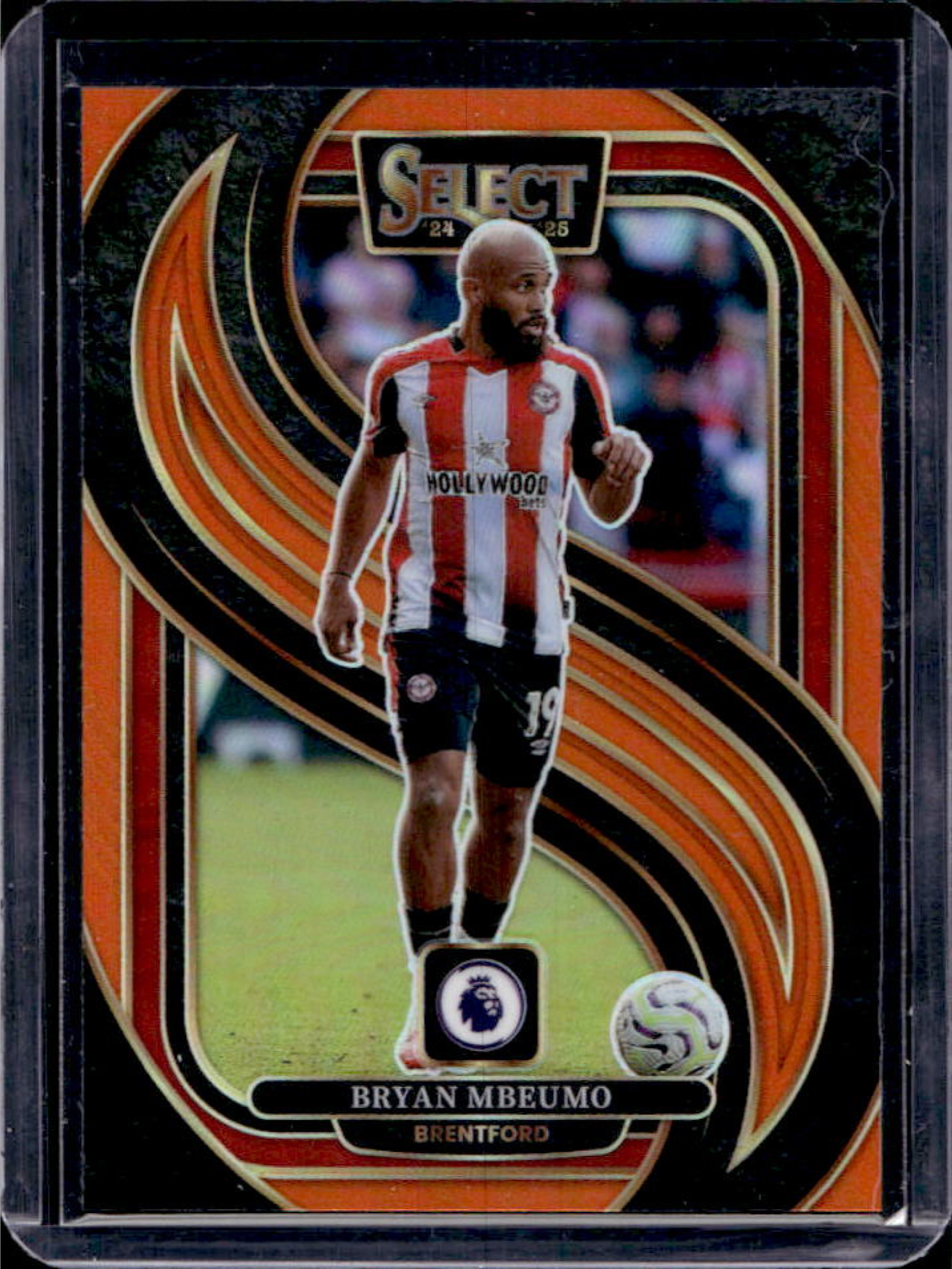 Bryan Mbeumo 2024 Select Premier League #105 Mezzanine Orange /75 Price ...
