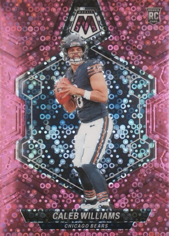 Caleb Williams 2024 Mosaic #301 No Huddle Pink /20 Price Guide - Sports ...