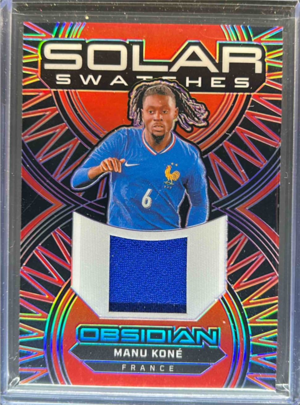 Manu Kone 2024 Obsidian #SS-MK Solar Swatches - Electric Etch Purple ...