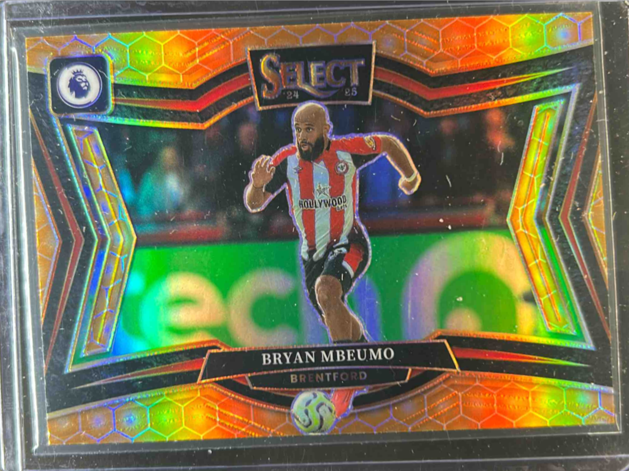 Bryan Mbeumo 2024 Select Premier League #210 Field Level Honeycomb ...
