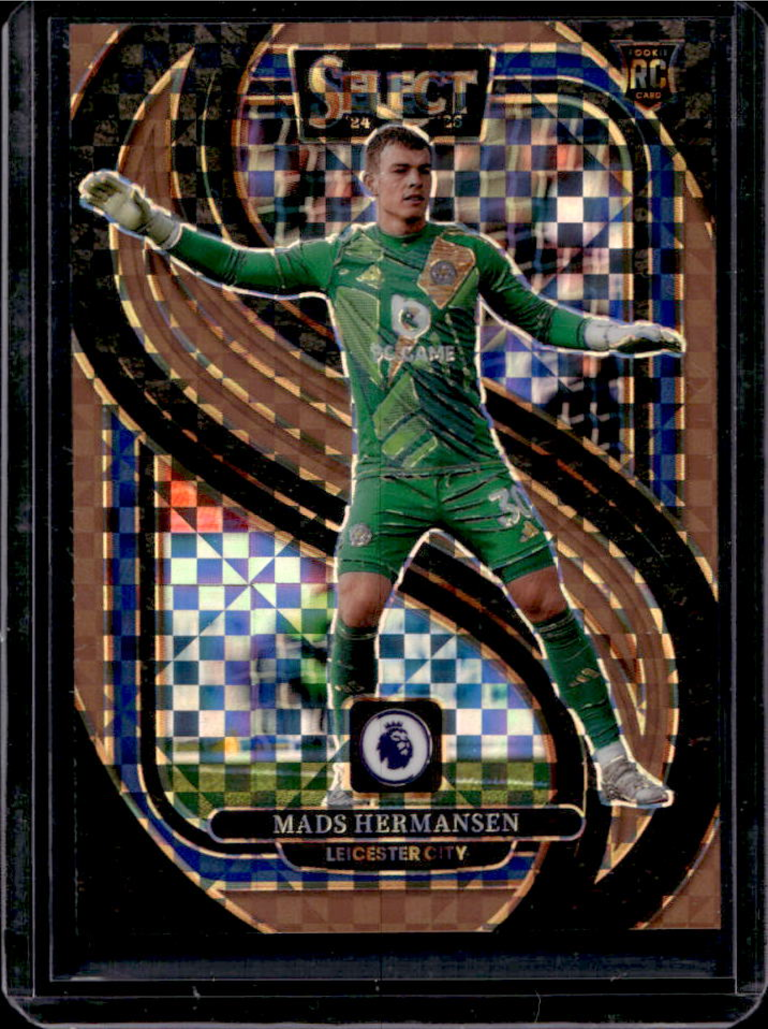 Mads Hermansen 2024 Select Premier League #192 Mezzanine Bronze Checker ...