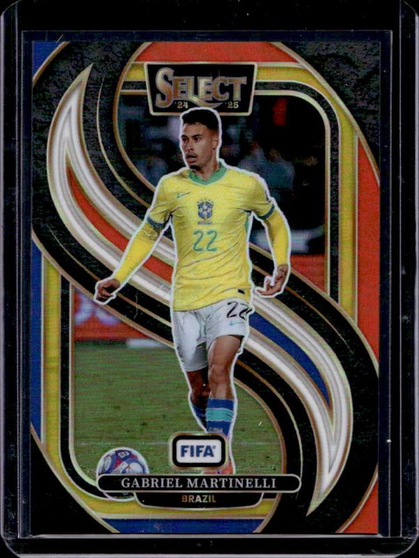 Gabriel Martinelli 2024 Select FIFA #164 Mezzanine Multi-Color Price ...