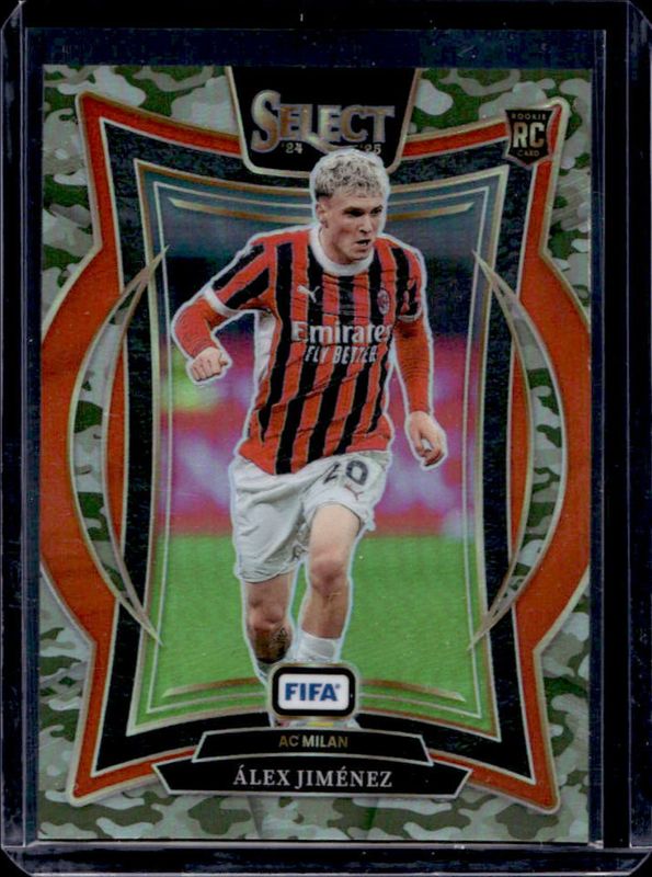 Alex Jimenez 2024 Select FIFA #43 Terrace Camo /135 Price Guide ...