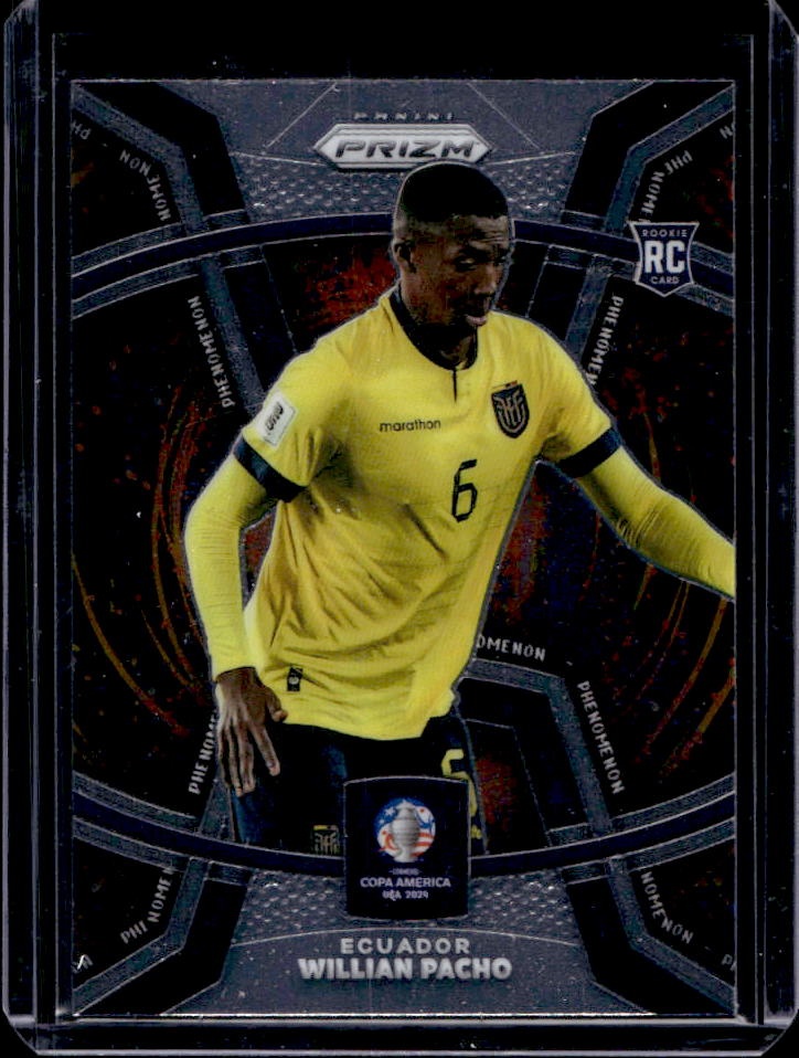 Willian Pacho 2024 Prizm Copa America #22 Phenomenon Price Guide ...