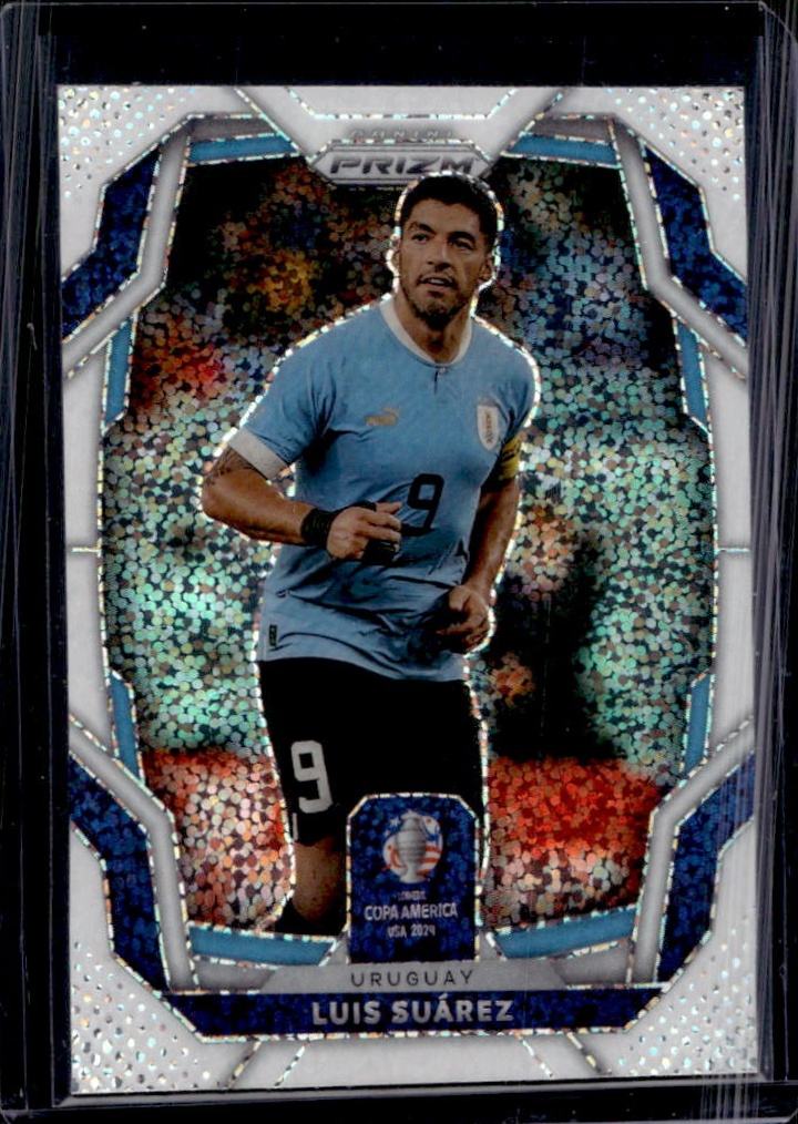 Luis Suarez 2024 Prizm Copa America #103 White Sparkle /(SSP) Price ...