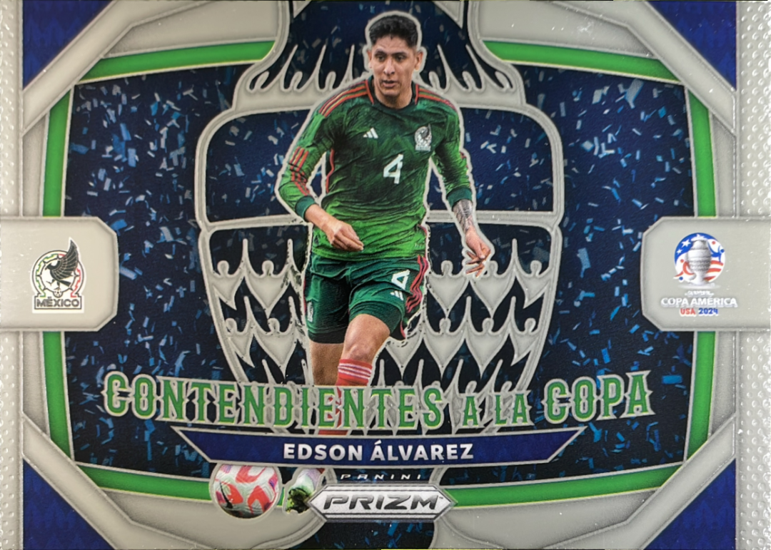 Edson Alvarez 2024 Prizm Copa America #11 Contendientes a la Copa Price ...