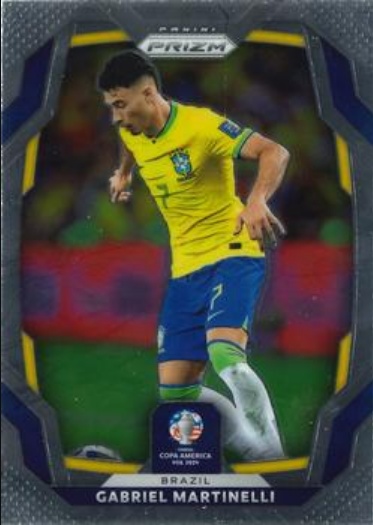Gabriel Martinelli 2024 Prizm Copa America #38 Base Price Guide ...