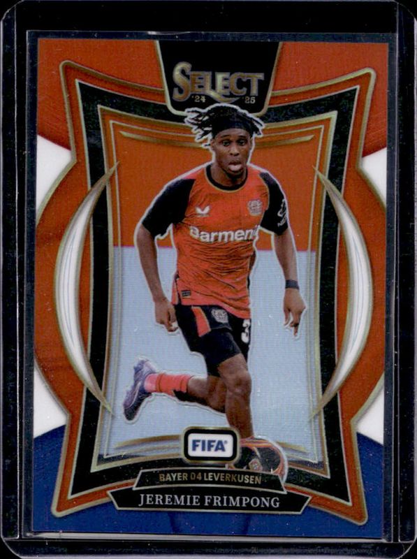 Jeremie Frimpong 2024 Select FIFA #30 Terrace Multi-Color Price Guide ...