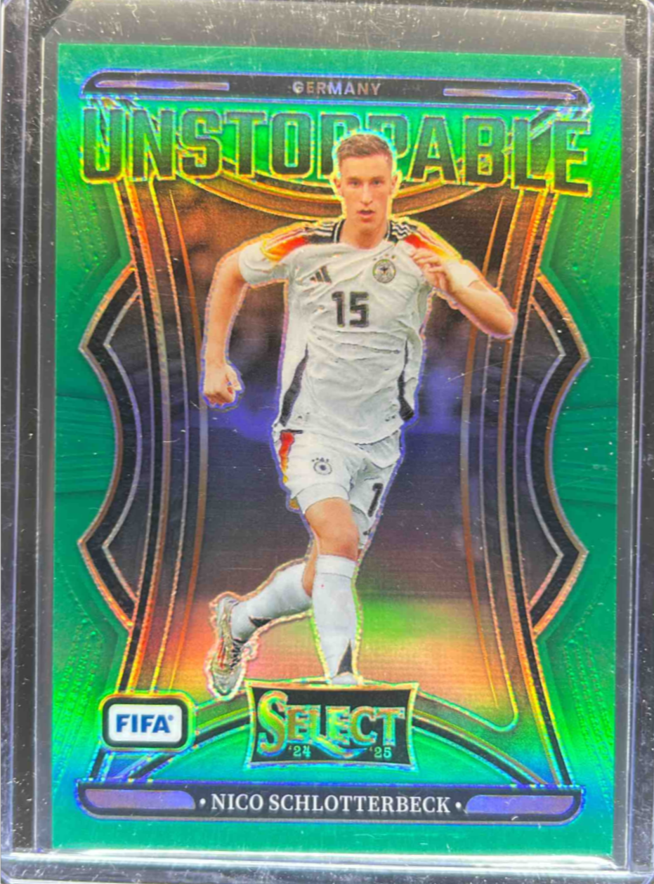 Nico Schlotterbeck 2024 Select FIFA #25 Unstoppable Green /5 Price ...