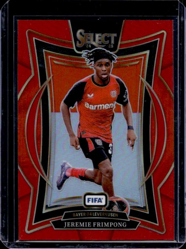 Jeremie Frimpong 2024 Select FIFA #30 Terrace Red Price Guide - Sports ...