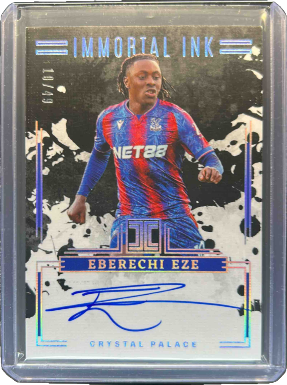 Eberechi Eze 2024 Impeccable Premier League #IMM-EZE Immortal Ink /99 ...