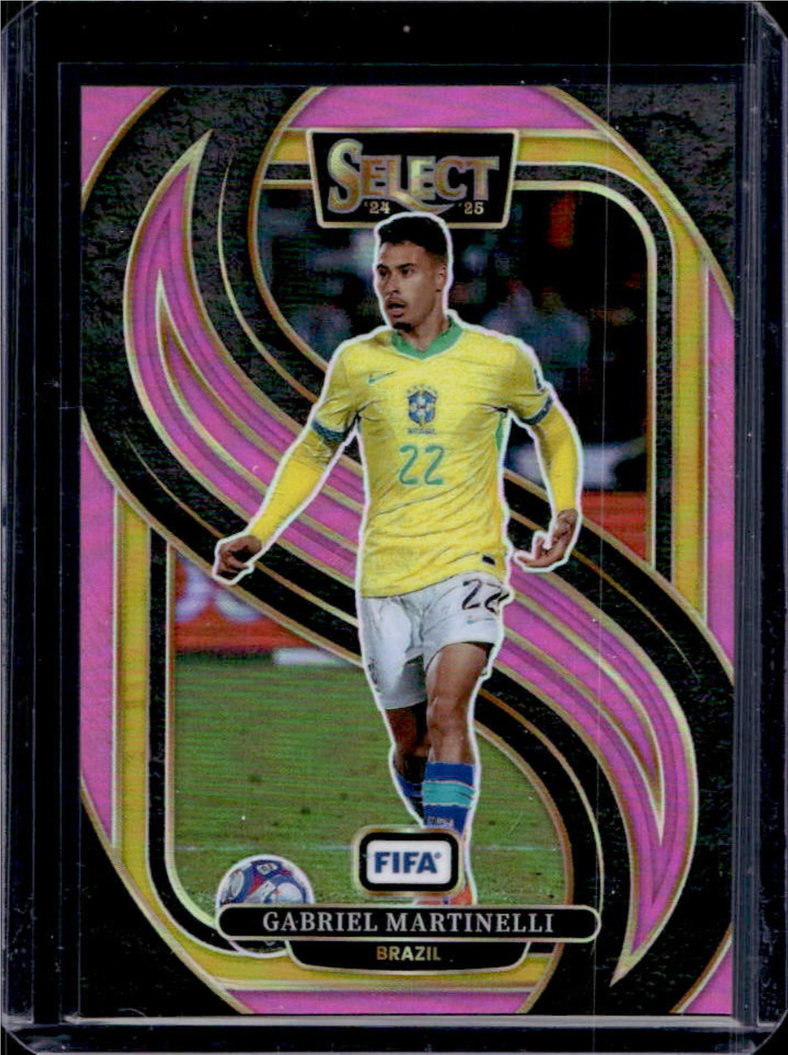 Gabriel Martinelli 2024 Select FIFA #164 Mezzanine Pink /59 Price Guide ...
