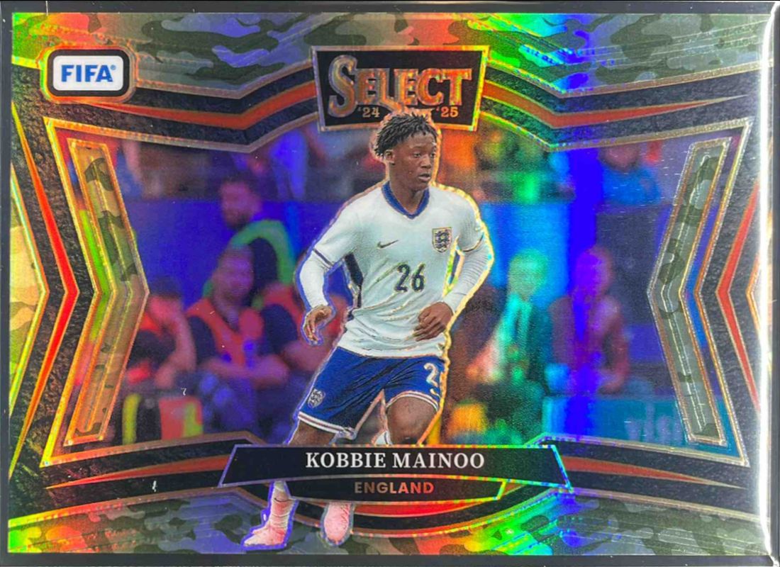 Kobbie Mainoo 2024 Select FIFA #233 Field Level Camo /135 Price Guide ...