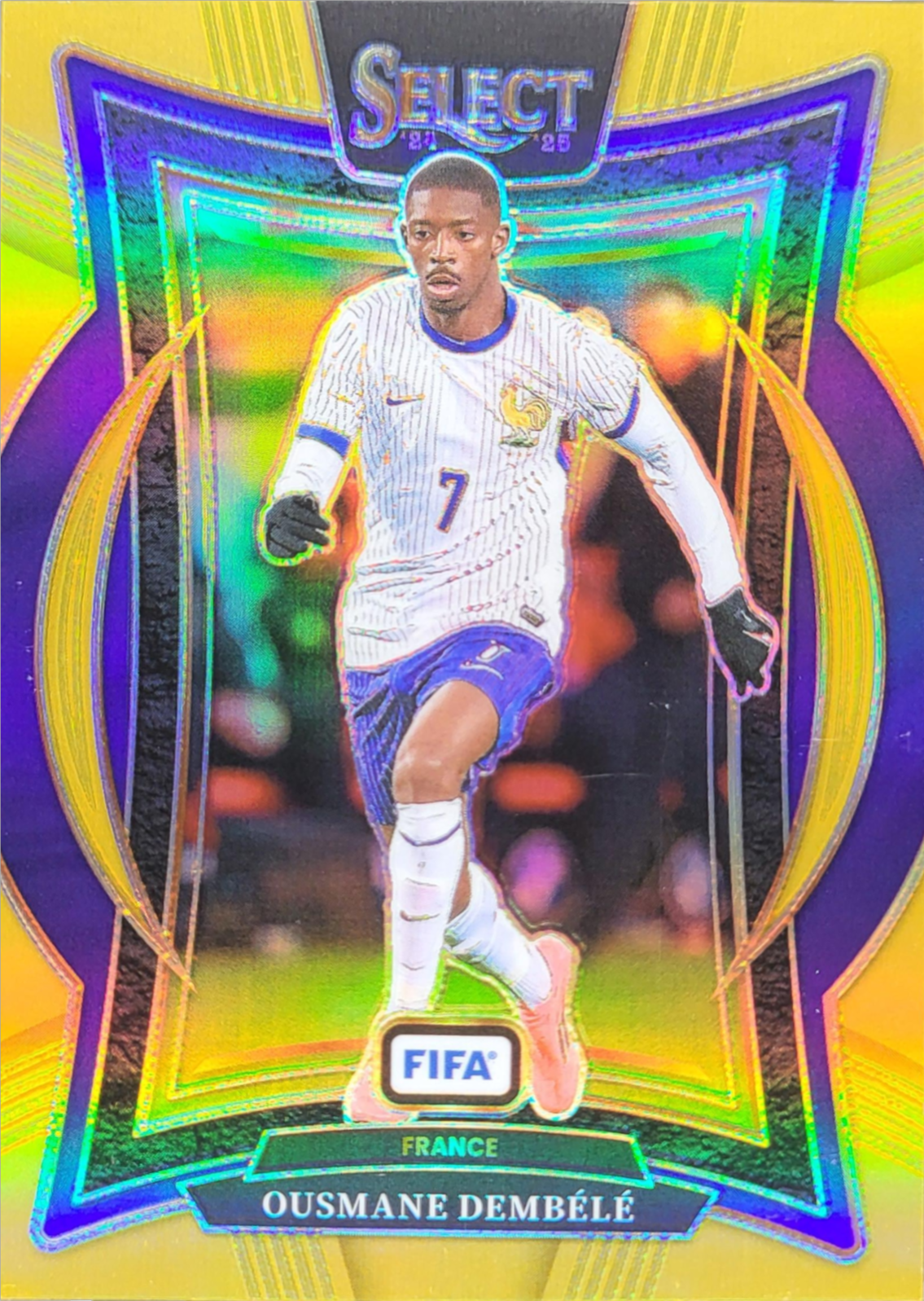 Ousmane Dembele 2024 Select FIFA #70 Terrace Gold /10 Price Guide ...