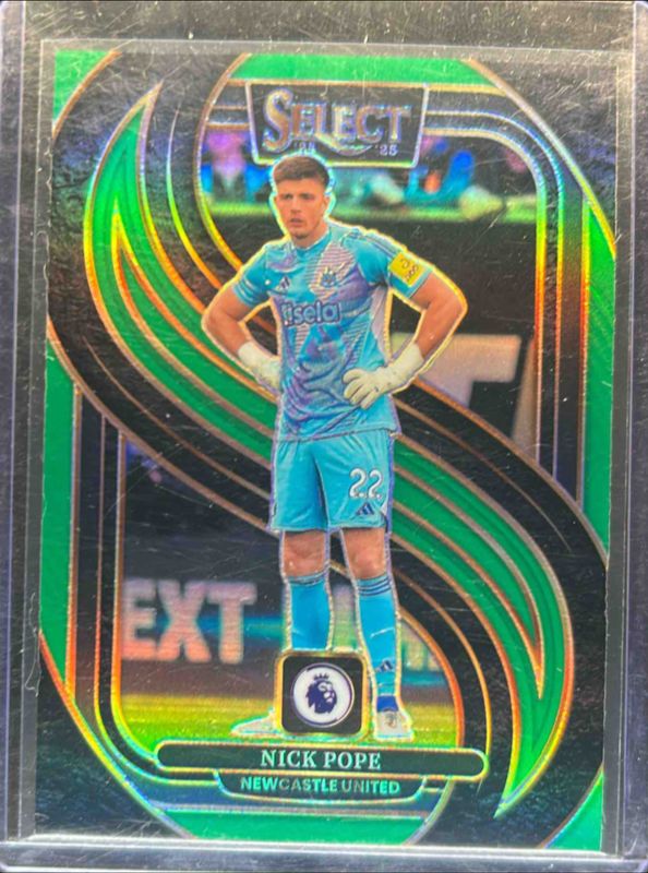 Nick Pope 2024 Select Premier League #190 Mezzanine Green /5 Price ...