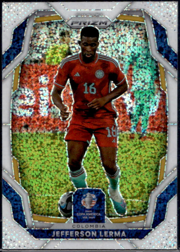 Jefferson Lerma 2024 Prizm Copa America #62 White Sparkle /(SSP) Price ...