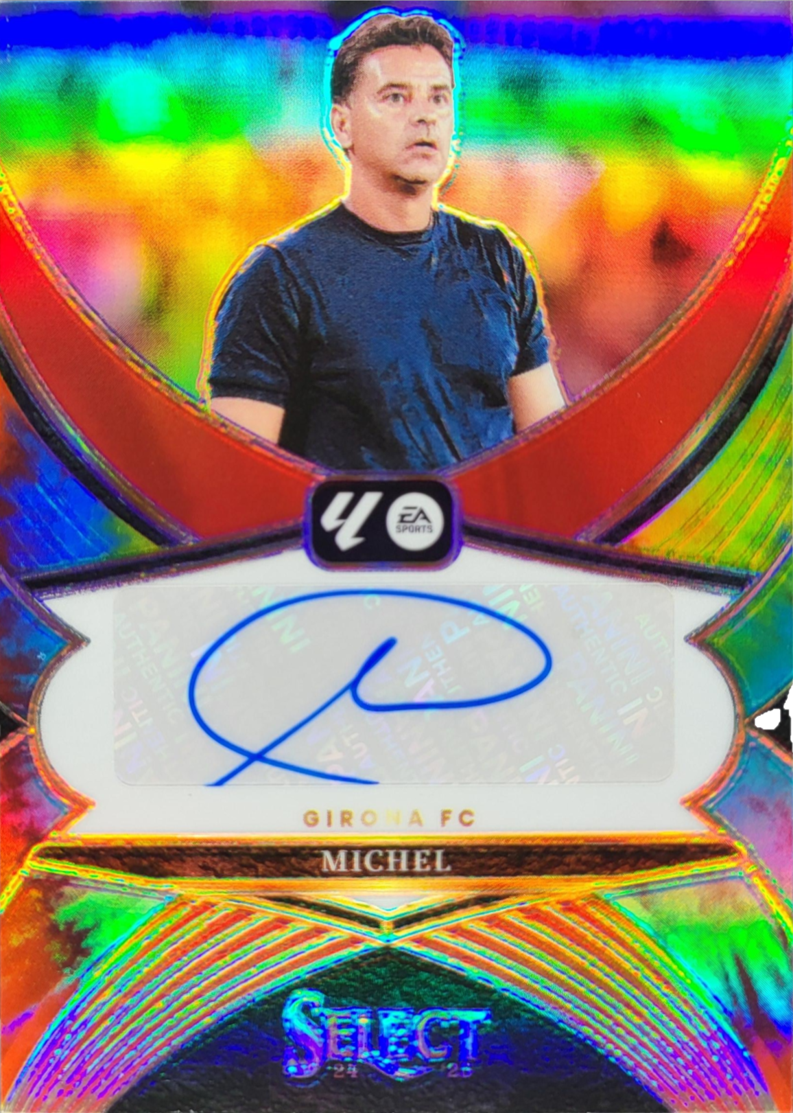 Michel 2024 Select La Liga #SE-M Select Signatures Tie-Dye /25 Price ...