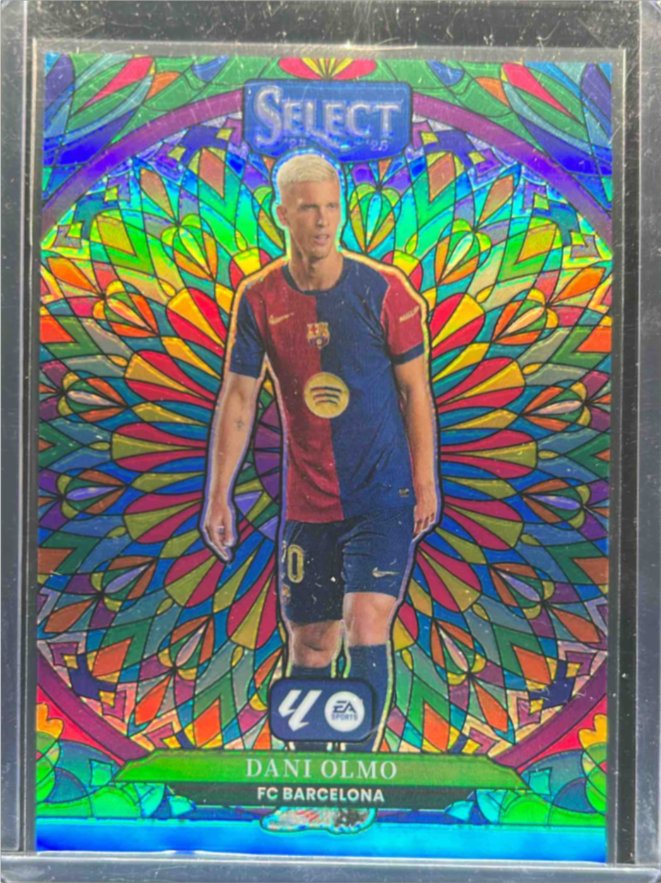 Dani Olmo 2024 Select La Liga #6 Stained Glass Price Guide - Sports ...