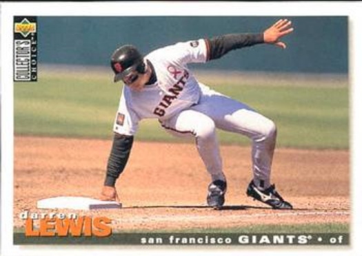 Darren Lewis 1995 Collector's Choice #256 Base Price Guide - Sports ...