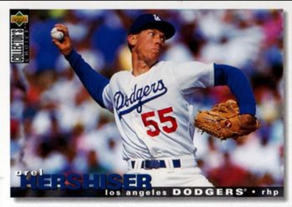 Orel Hershiser 1995 Collector's Choice #229 Base Price Guide - Sports ...