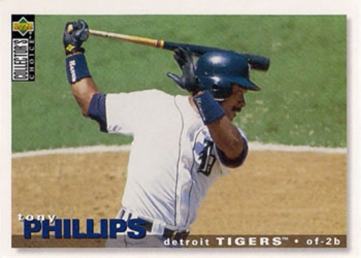 Tony Phillips 1995 Collector's Choice #473 Base Price Guide - Sports ...