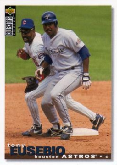 Tony Eusebio 1995 Upper Deck Collector's Choice #114 Base Price Guide ...
