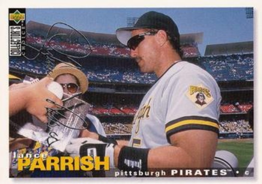 Lance Parrish 1995 Collector's Choice #377 Silver Signatures Price ...