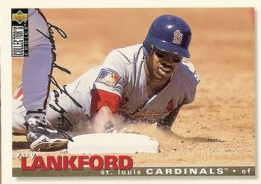 Ray Lankford 1995 Collector's Choice #190 Silver Signatures Price Guide ...