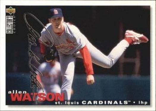 Allen Watson 1995 Collector's Choice #198 Silver Signatures Price Guide ...
