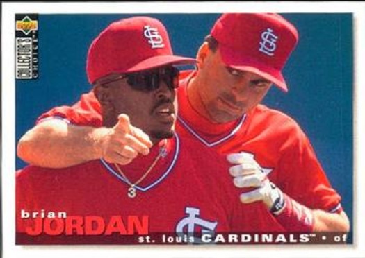Brian Jordan 1995 Collector's Choice #192 Base Price Guide - Sports ...