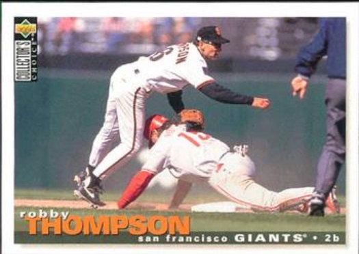 Robby Thompson 1995 Collector's Choice #253 Base Price Guide - Sports ...