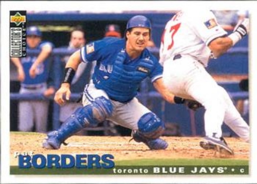 Pat Borders 1995 Collector's Choice #146 Base Price Guide - Sports Card ...