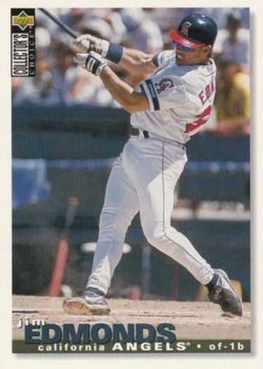 Jim Edmonds 1995 Collector's Choice #98 Base Price Guide - Sports Card ...