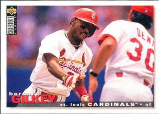 Bernard Gilkey 1995 Collector's Choice #191 Base Price Guide - Sports ...