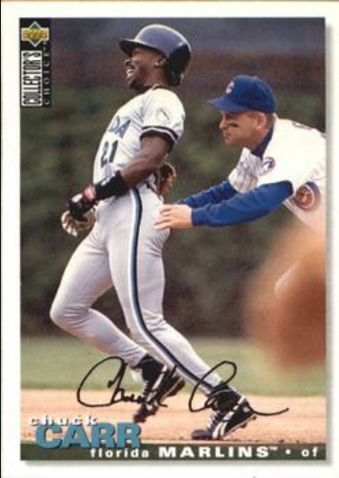 Chuck Carr 1995 Collector's Choice #299 Silver Signatures Price Guide ...