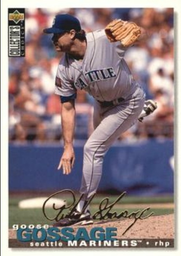Goose Gossage 1995 Collector's Choice #285 Silver Signatures Price ...
