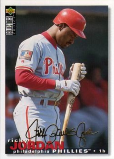 Ricky Jordan 1995 Collector's Choice #369 Gold Signatures Price Guide ...