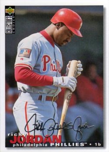 Ricky Jordan 1995 Collector's Choice #369 Silver Signatures Price Guide ...
