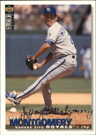 Jeff Montgomery 1995 Collector's Choice #455 Silver Signatures Price ...